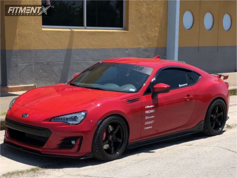 2017 Subaru BRZ with 18x9.5 Gram Lights 57cr and Michelin 265x65 on ...