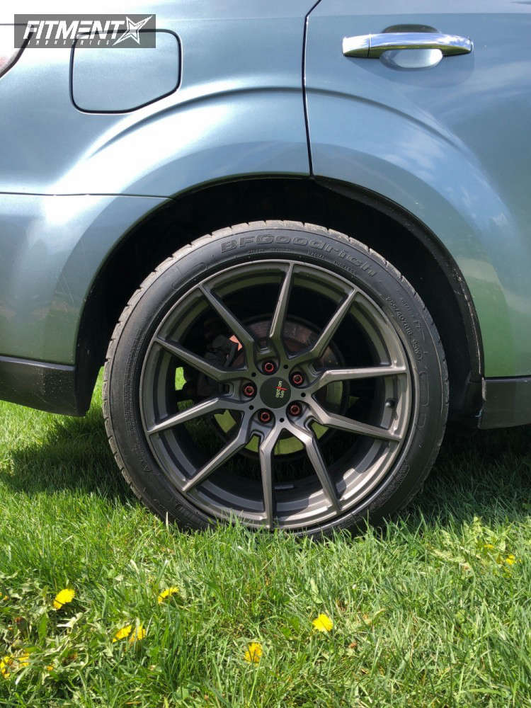 2009 Subaru Forester X Premium with 18x9.5 Option Lab R716 and ...