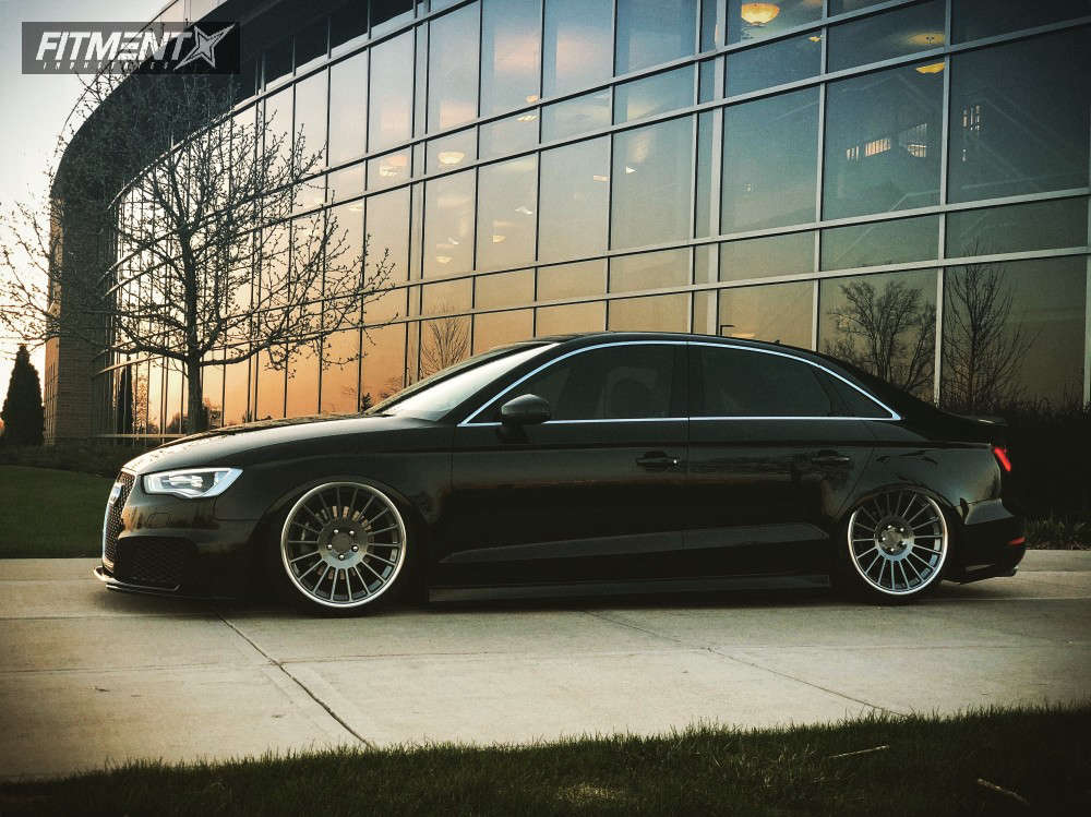 2015 Audi A3 Quattro with 19x8.5 Rotiform IND and Achilles 215x35 on ...