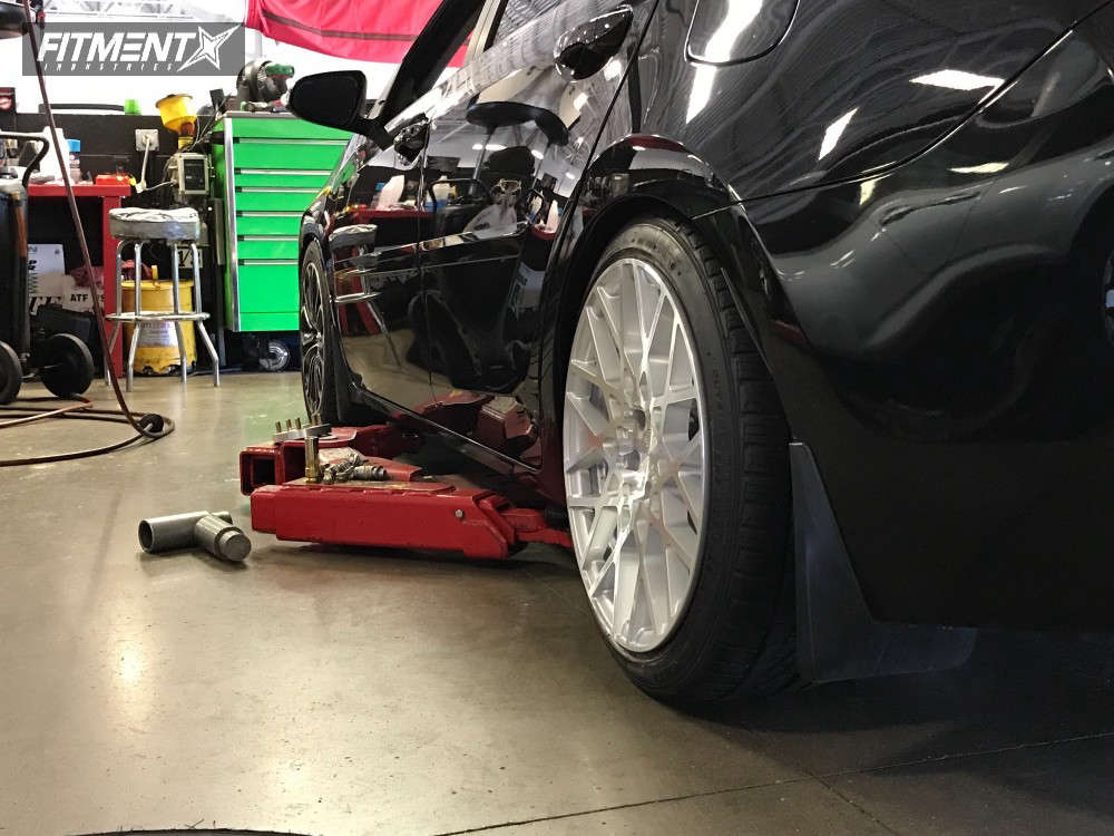 2015 Toyota Corolla with 18x8.5 Rotiform Blq and Firestone 225x40 on ...