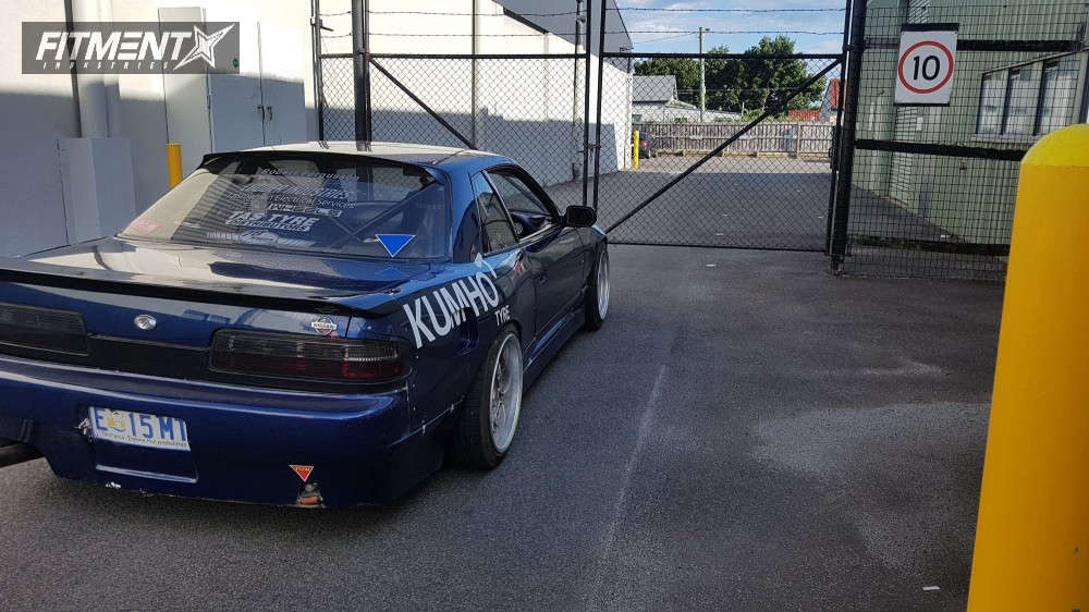 1990 Nissan 240SX with 17x9 SSR Sp1 and Kumho 215x45 on Coilovers ...
