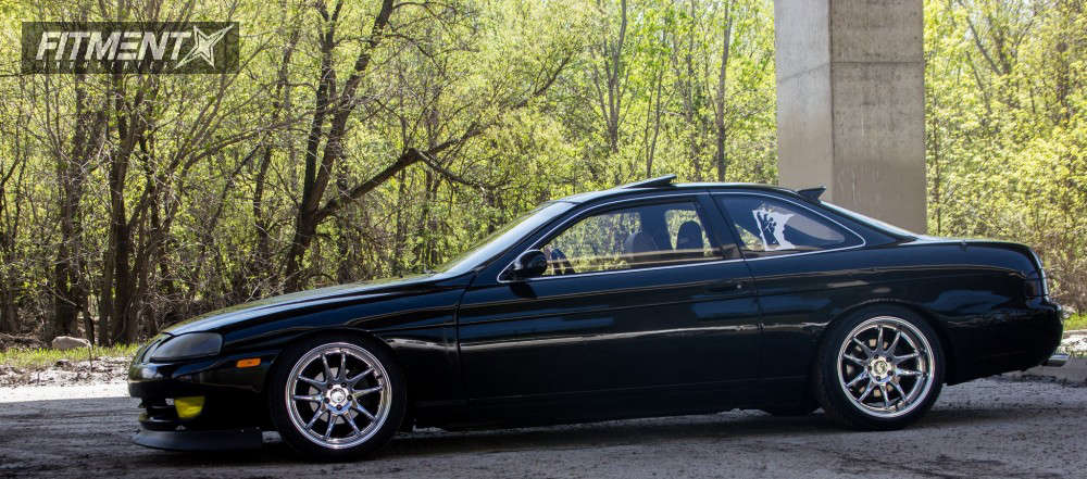 1992 Lexus SC300 Base with 18x9.5 Aodhan DS02 and Michelin 225x45 on ...