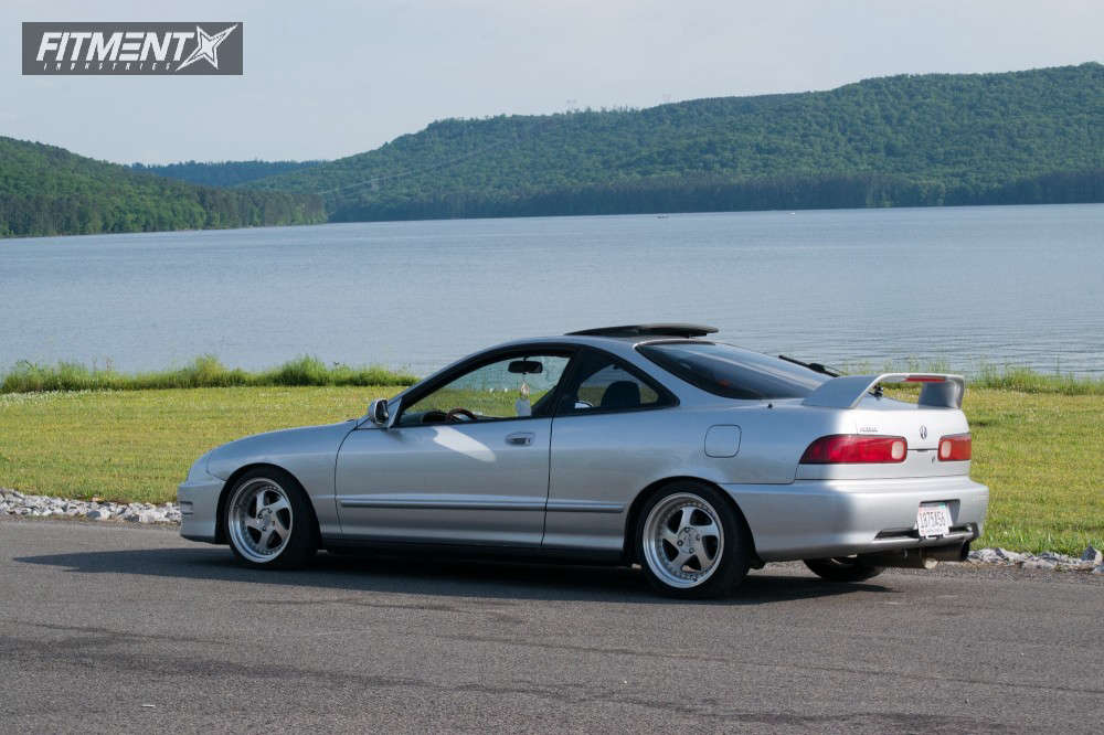 2001 Acura Integra with 16x8 AVID1 AV19 and Nexen 205x40 on Coilovers ...