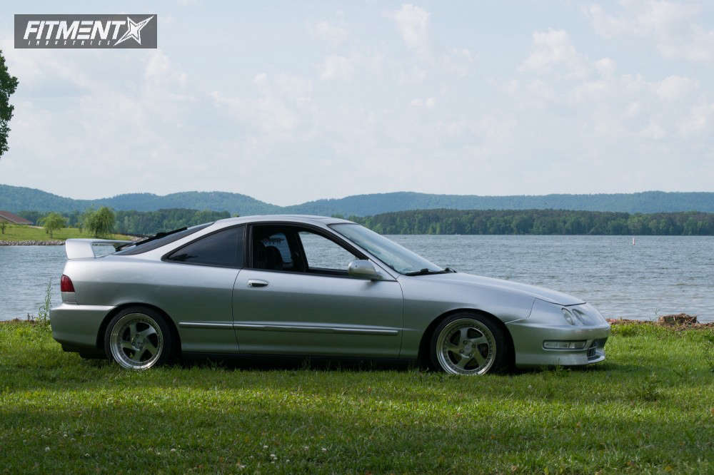 2001 Acura Integra with 16x8 AVID1 AV19 and Nexen 205x40 on Coilovers ...