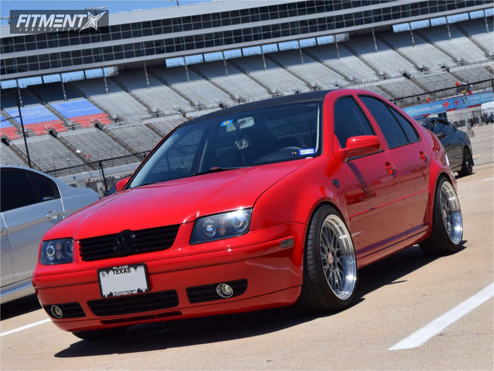 1999 Volkswagen Jetta with 18x9.5 Alzor 020 and Michelin 225x40 on ...