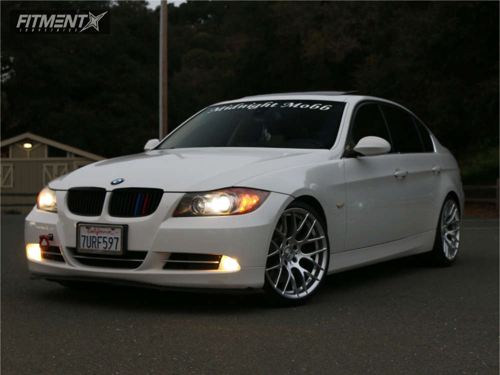 2008 BMW 335i with 19x10 Avant Garde M359 and Hankook 255x40 on Stock ...