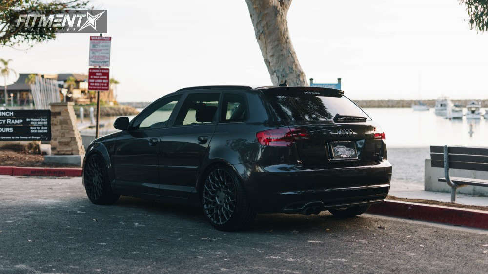 2010 Audi A3 Quattro with 19x8.5 TSW Oslo and Pirelli 235x35 on ...