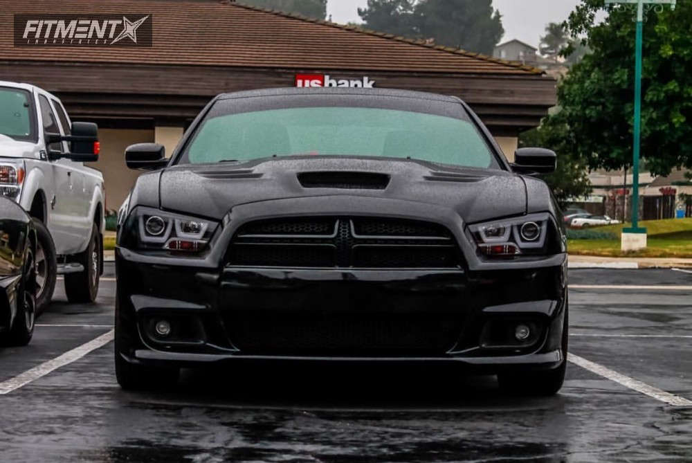 2012 Dodge Charger with 20x8.5 Voxx Mga and Firestone 245x45 on ...