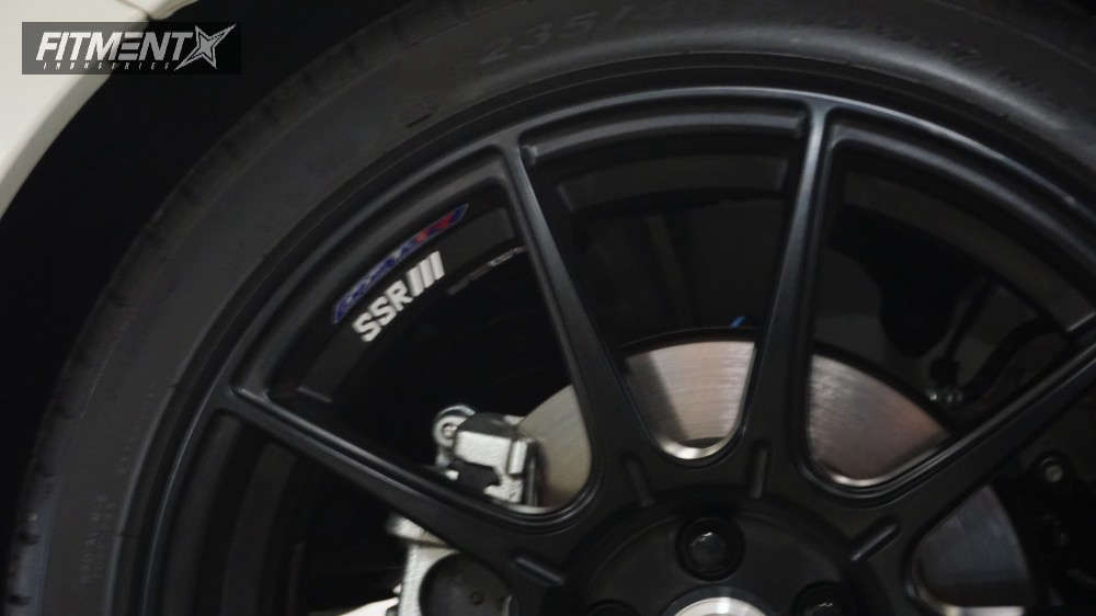 2017 Subaru Impreza with 18x8.5 SSR Gtx01 and Pirelli 235x40 on Stock ...