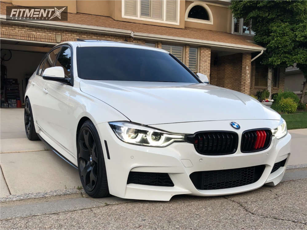 2017 BMW 340i XDrive with 19x9 OEM Wheels Style 63 and Bridgestone ...