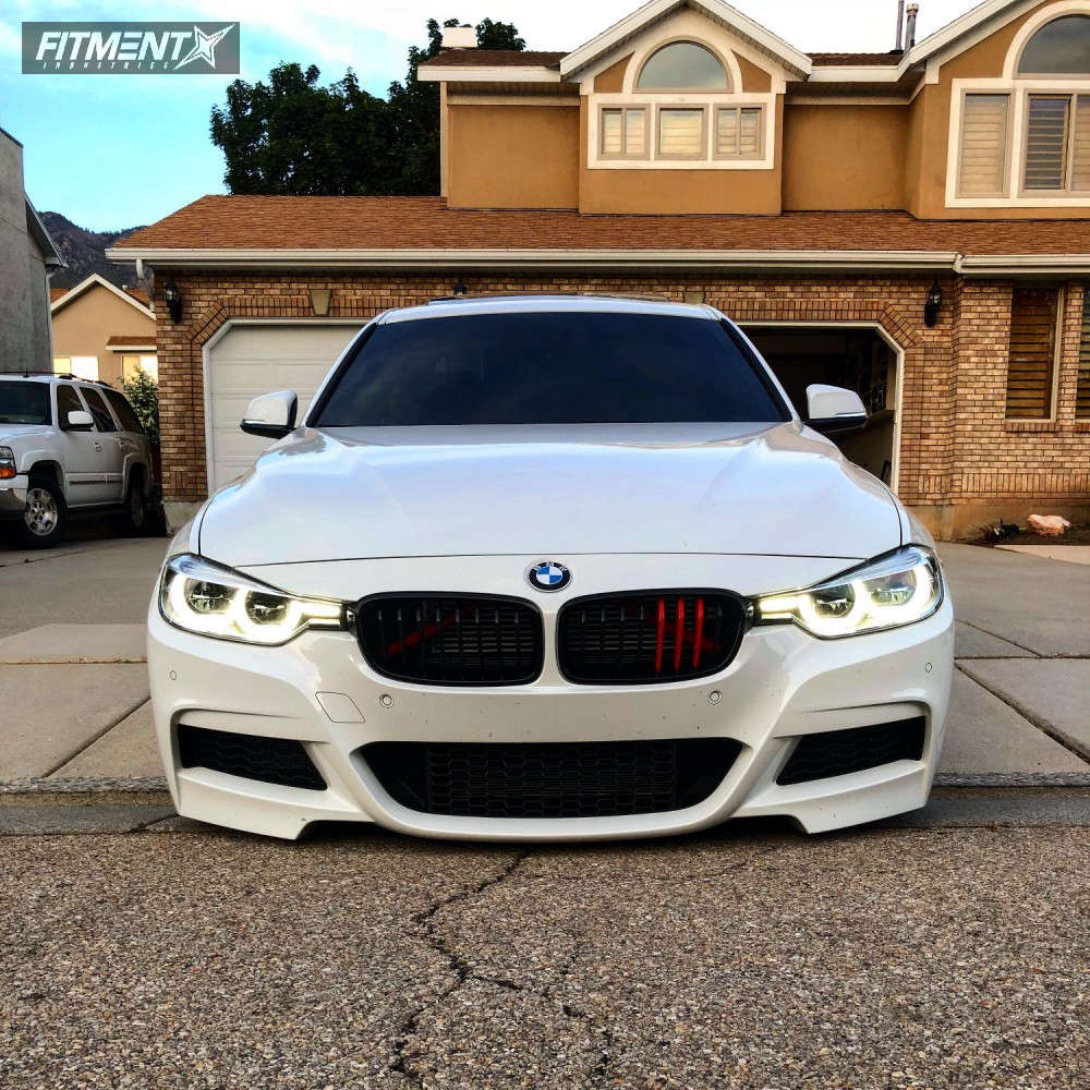 2017 BMW 340i XDrive with 19x9 OEM Wheels Style 63 and Bridgestone ...