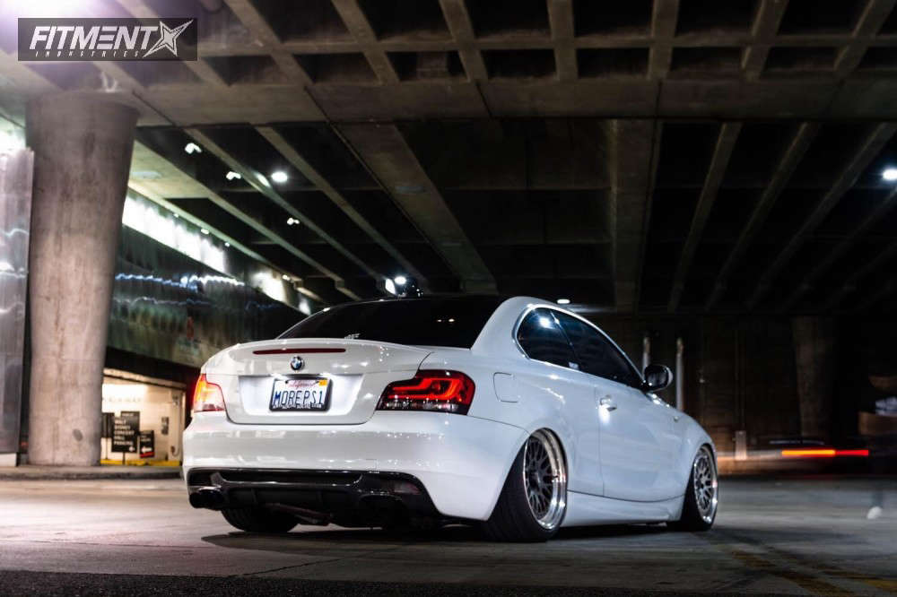 2011 BMW 135i with 18x8.5 CCW Classic and BFGoodrich 225x40 on Air ...