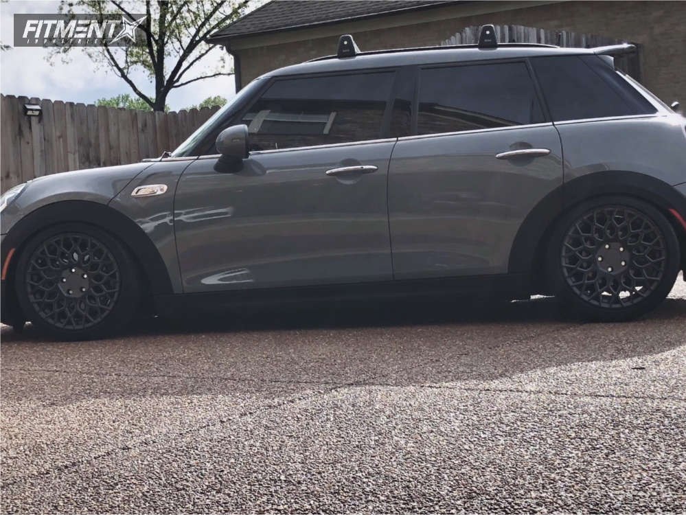 2017 Mini Cooper with 17x8 TSW Oslo and Hankook 205x45 on Coilovers ...
