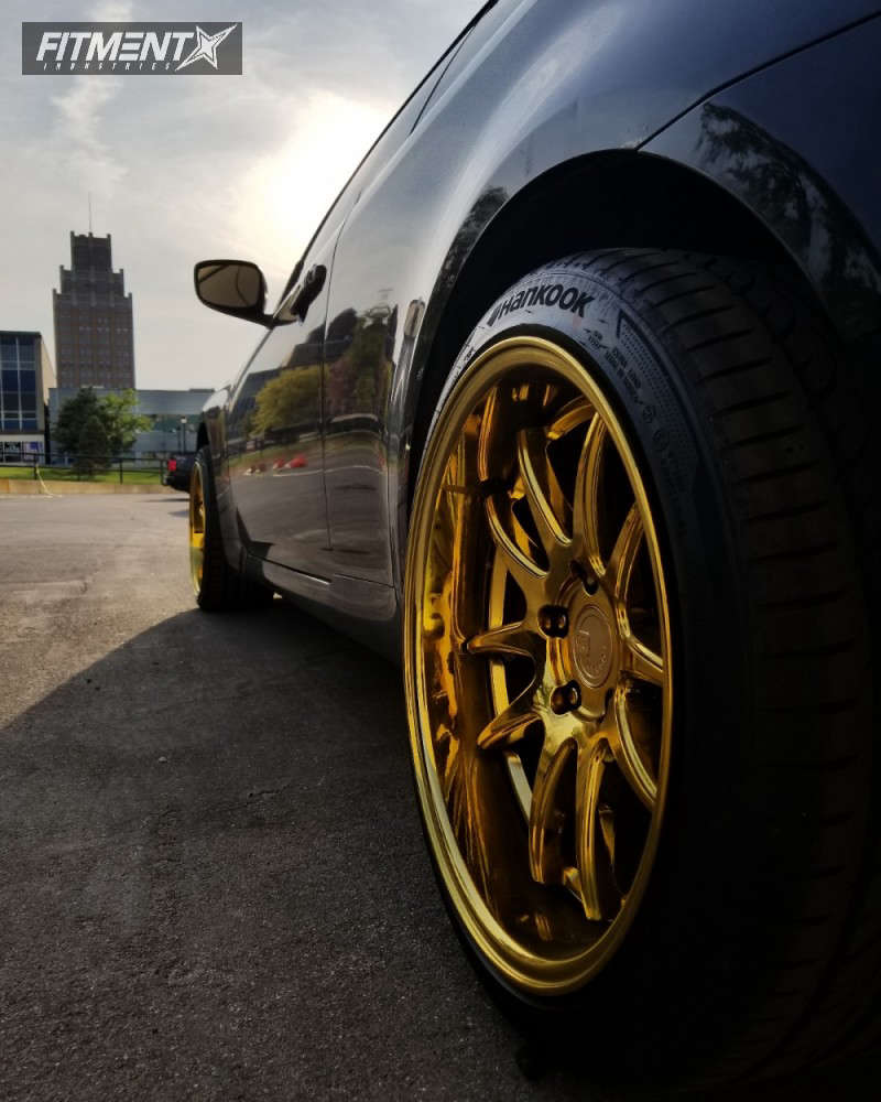 2009 INFINITI G37 with 18x9.5 Aodhan DS02 and Hankook 245x35 on Stock ...