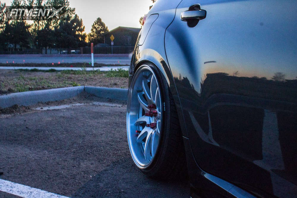 2014 Subaru WRX Base with 18x9.5 Aodhan DS02 and Nankang 215x35 on ...