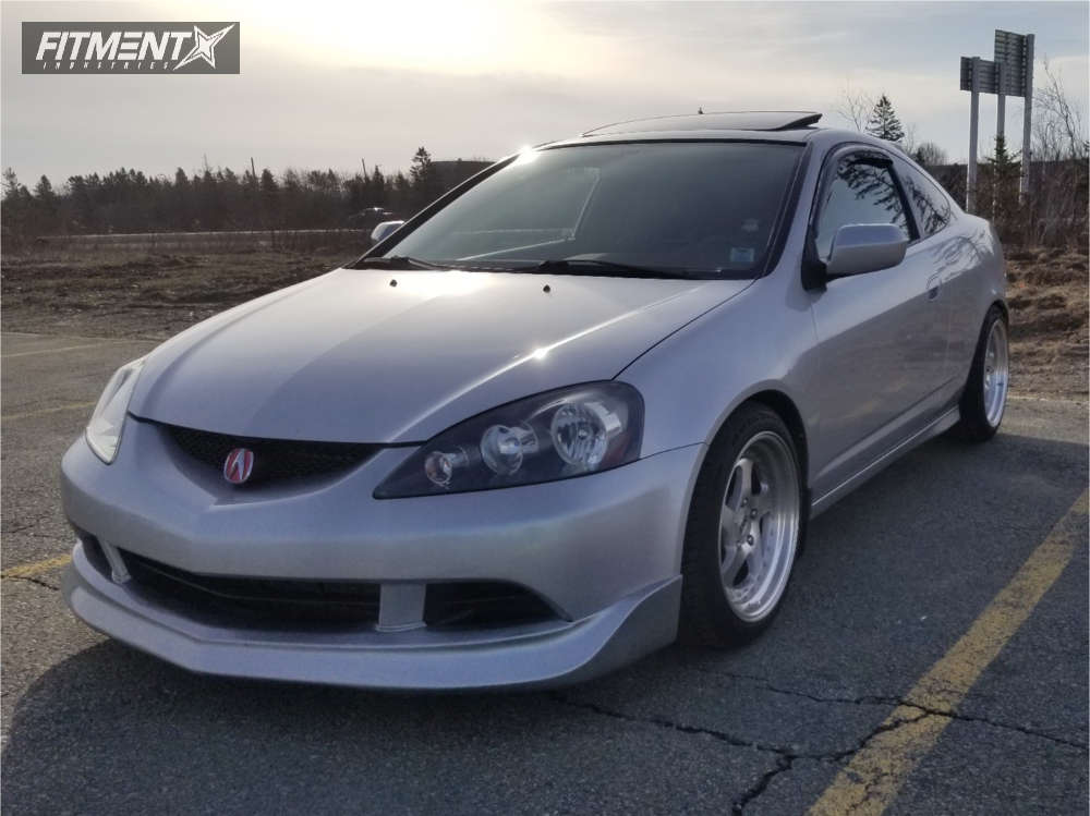 2005 Acura RSX with 17x8.5 ESR Sr02 and BFGoodrich 215x45 on Lowering ...