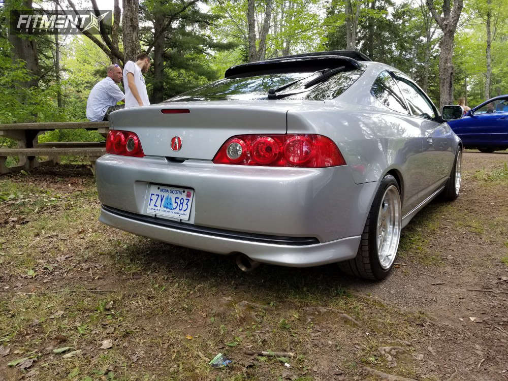 2005 Acura RSX with 17x8.5 ESR Sr02 and BFGoodrich 215x45 on Lowering ...