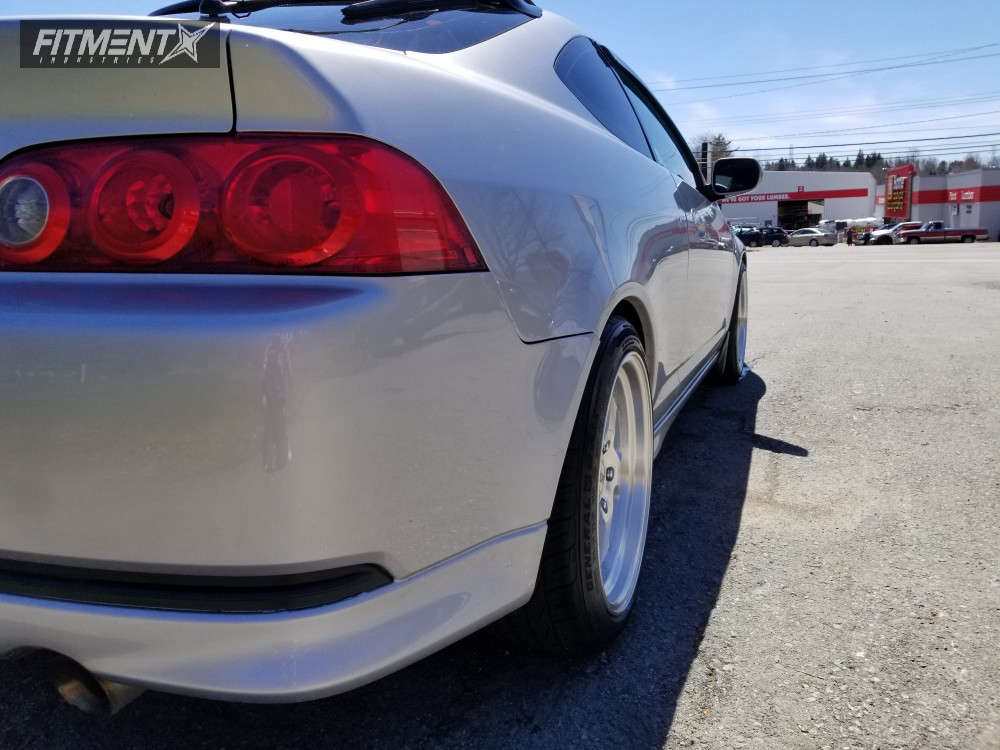 2005 Acura RSX with 17x8.5 ESR Sr02 and BFGoodrich 215x45 on Lowering ...
