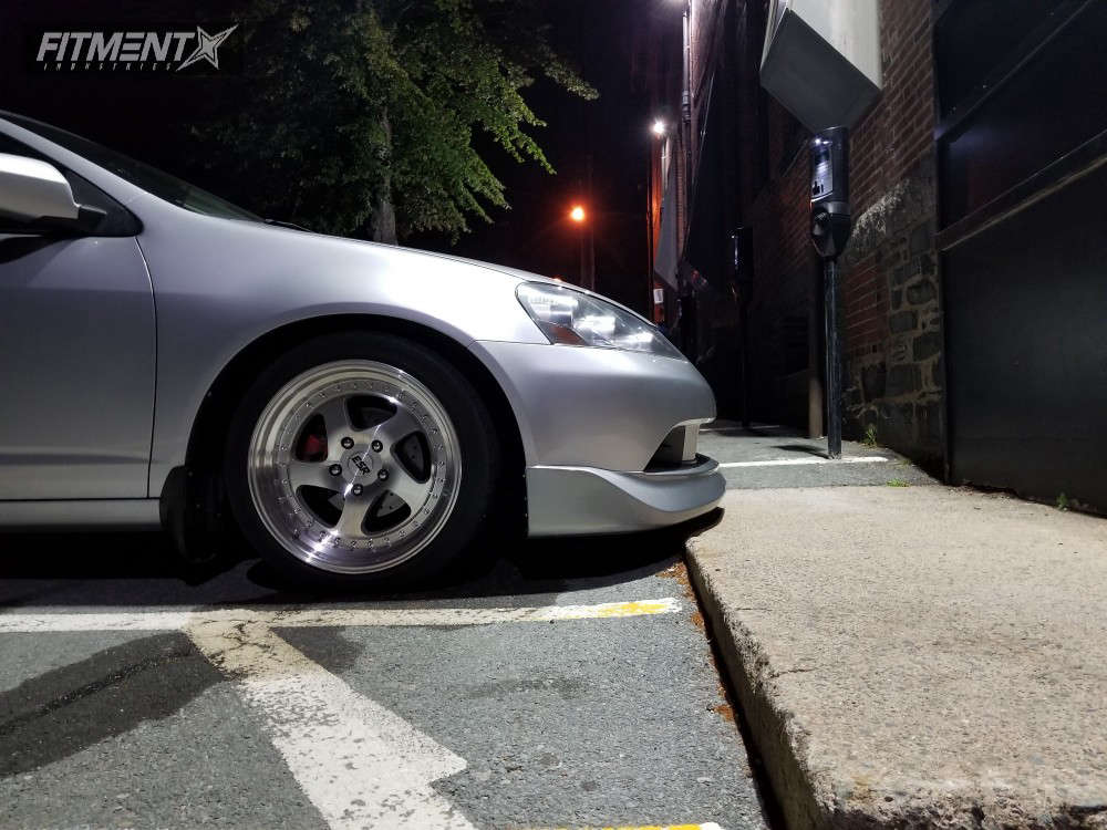 2005 Acura RSX with 17x8.5 ESR Sr02 and BFGoodrich 215x45 on Lowering ...
