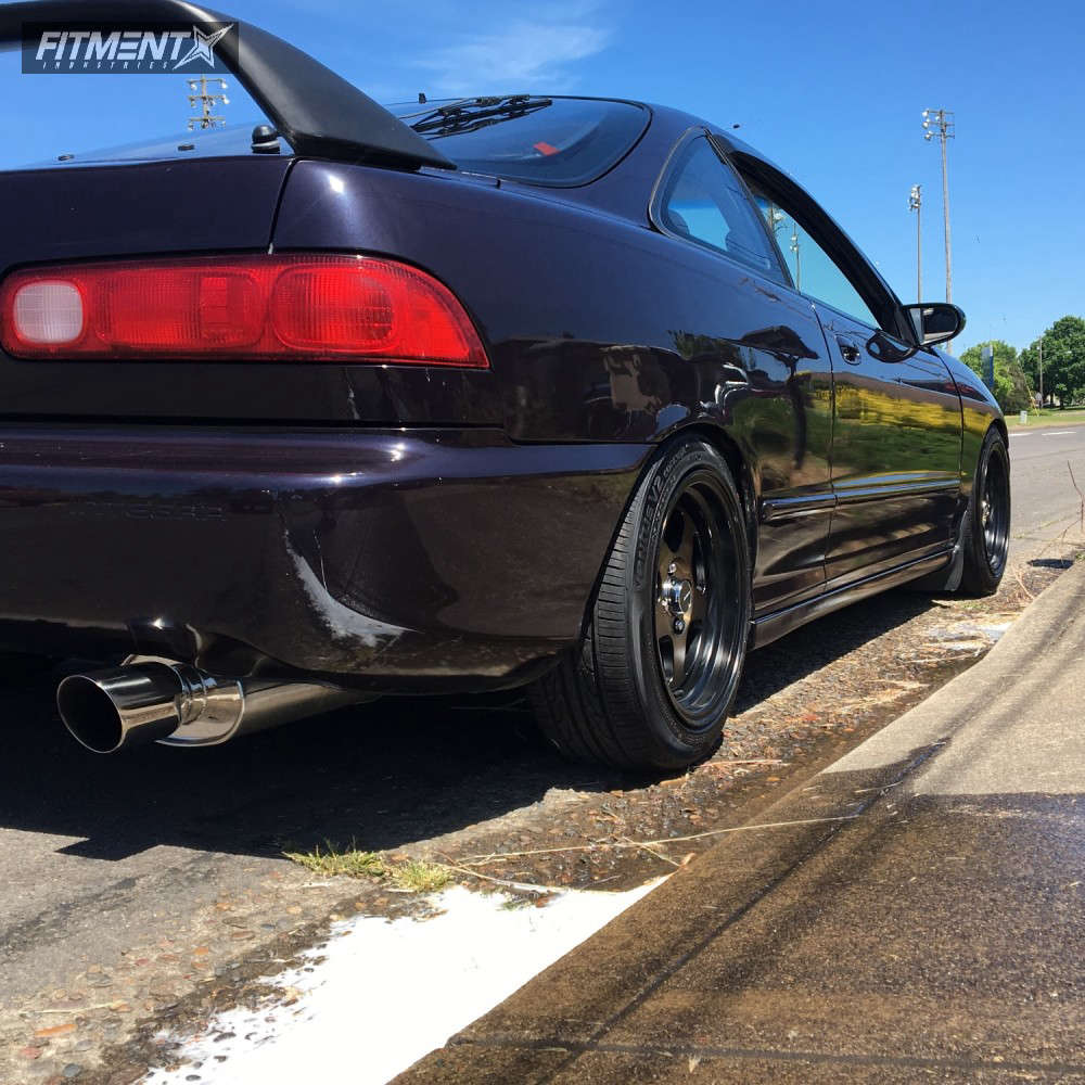 1994 Acura Integra with 15x8 AVID1 AV19 and Hankook 165x35 on Coilovers ...