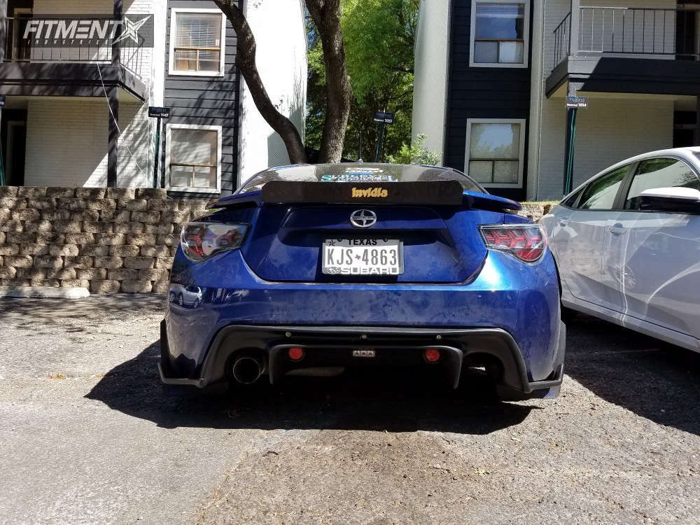 2014 Scion FR-S Base with 17x7 Enkei GF1 and Firestone 215x40 on ...