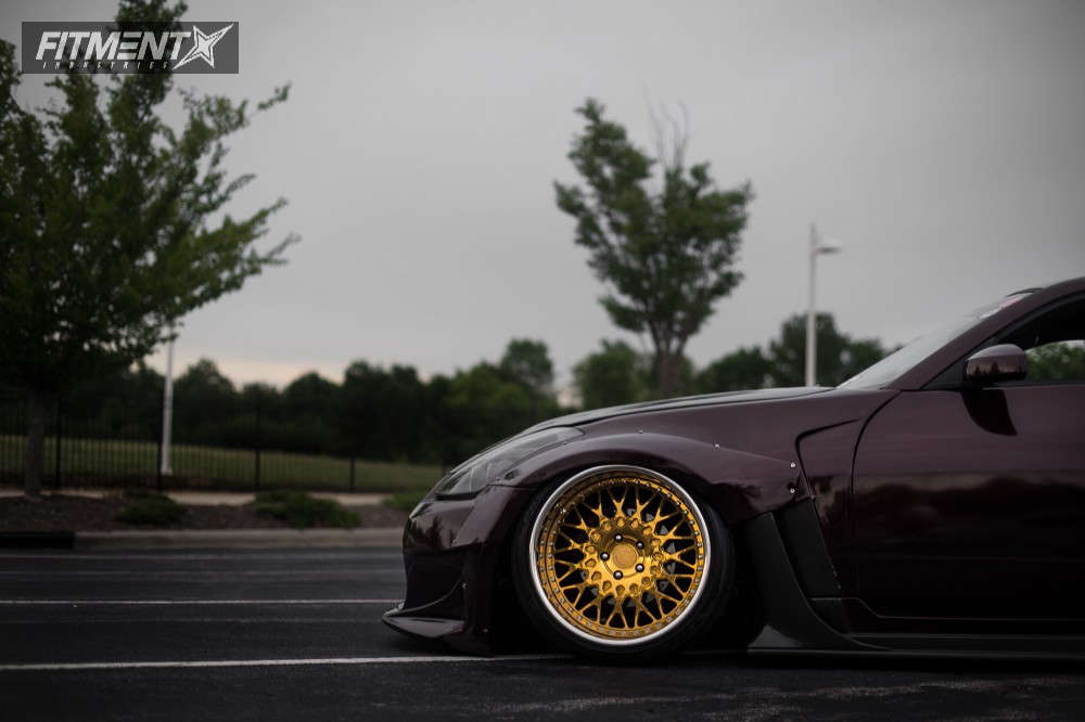 2004 Nissan 350Z with 19x11 Avant Garde F141 and Toyo Tires 255x35 on ...