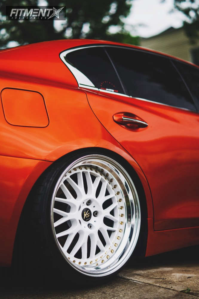 2015 INFINITI Q50 with 19x10 Work VS XX and Achilles 225x35 on ...