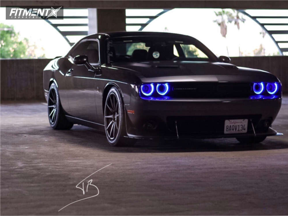 2018 Dodge Challenger with 20x10 Verde Insignia and Firestone 275x45 on ...