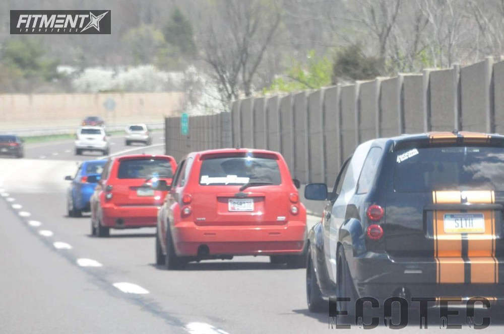 2008 Chevrolet HHR with 18x9.5 Varrstoen Es2 and BFGoodrich 245x40 on ...