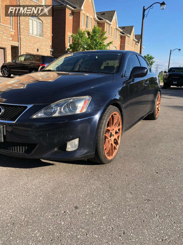 2006 Lexus IS350 Base with 19x8.5 Braelin Br06 and Michelin 235x35 on ...