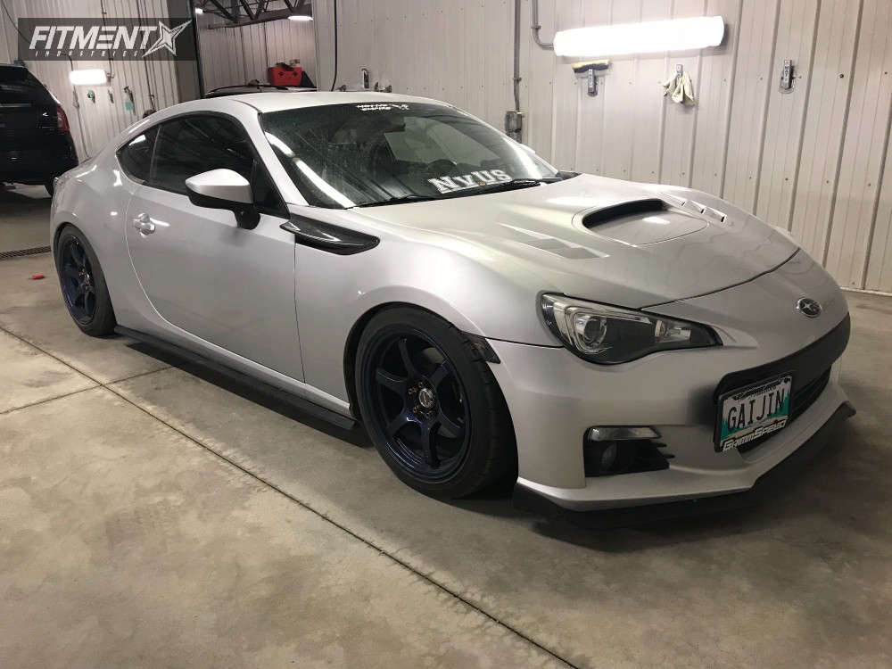 2013 Subaru BRZ Base with 17x9 Gram Lights 57DR and Dunlop 245x45 on Coilovers | 401807 ...