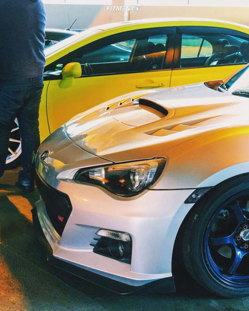 2013 Subaru BRZ Base with 17x9 Gram Lights 57DR and Dunlop 245x45 on ...