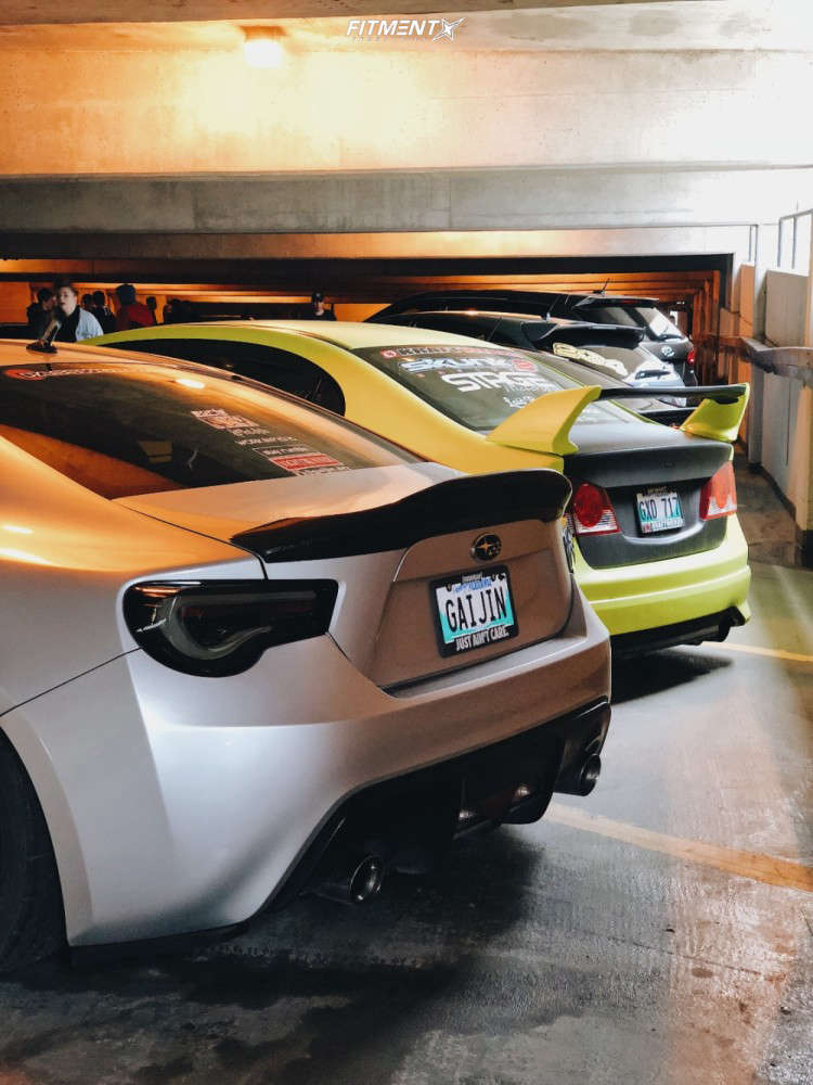 2013 Subaru BRZ Base with 17x9 Gram Lights 57DR and Dunlop 245x45 on Coilovers | 401807 ...