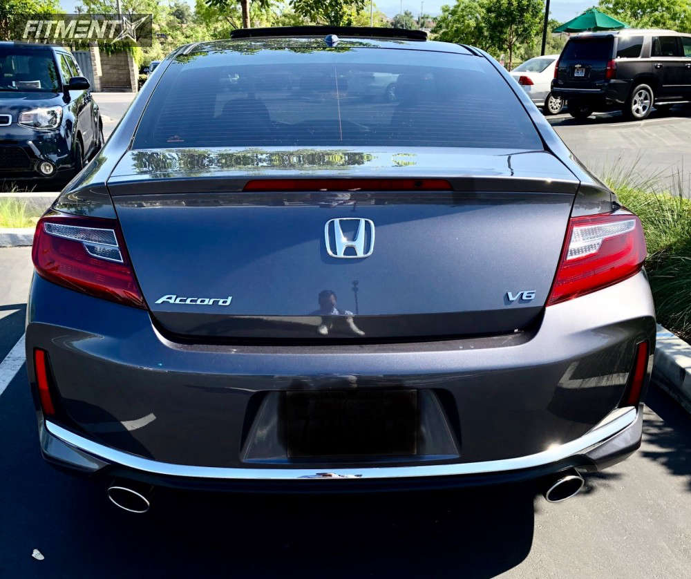 2017 Honda Accord with 19x9.5 Work Emotion Cr Kiwami and Toyo Tires 245x40 on Lowering Springs ...