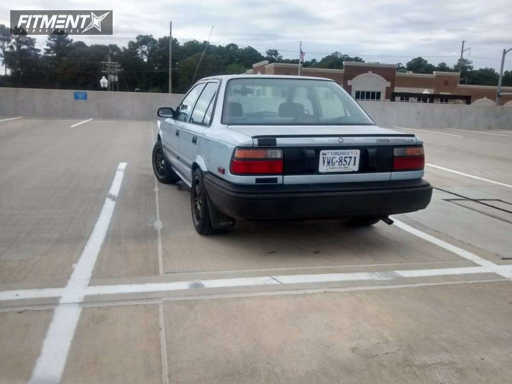 1990 Toyota Corolla with 15x7.5 Konig Lightspeed and Falken 195x50 on Coilovers | 405445 ...