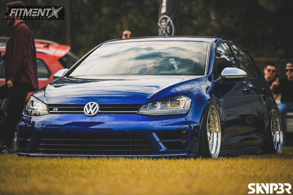 2016 Volkswagen Golf R Base with 18x10 WatercooledIND CR1 and Achilles ...