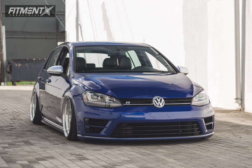 2016 Volkswagen Golf R Base with 18x10 WatercooledIND CR1 and Achilles ...