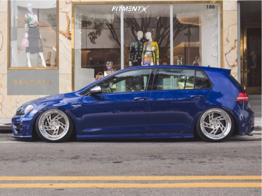 2016 Volkswagen Golf R Base with 18x10 WatercooledIND CR1 and Achilles ...