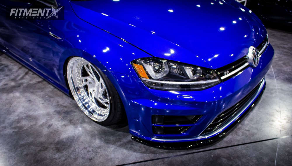 2016 Volkswagen Golf R Base with 18x10 WatercooledIND CR1 and Achilles ...