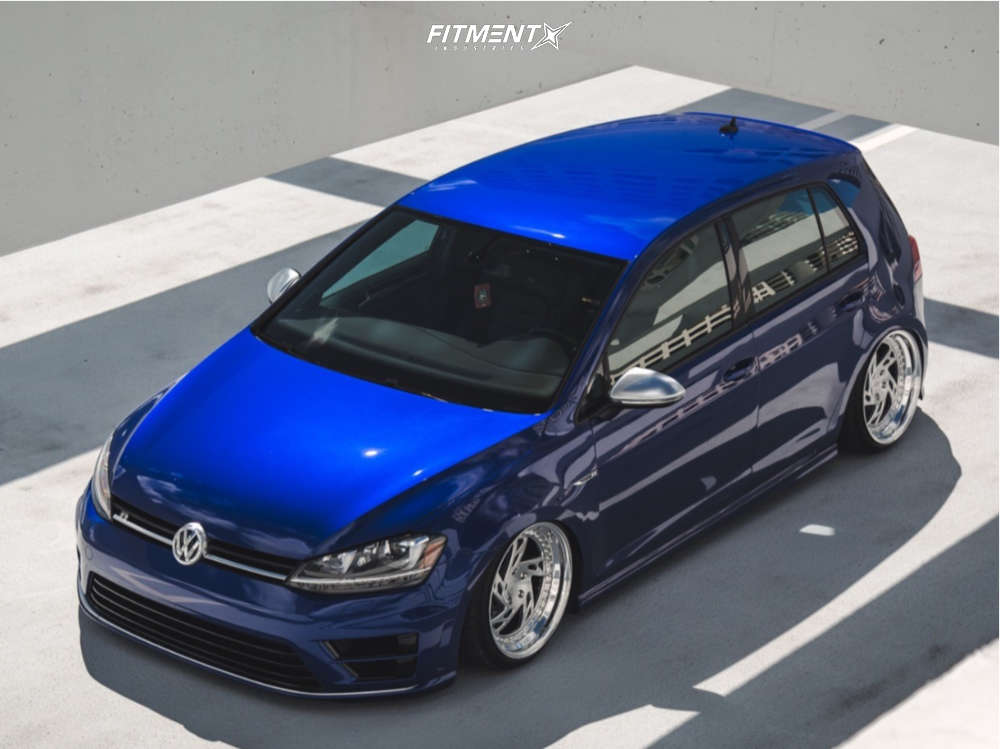 2016 Volkswagen Golf R Base with 18x10 WatercooledIND CR1 and Achilles ...