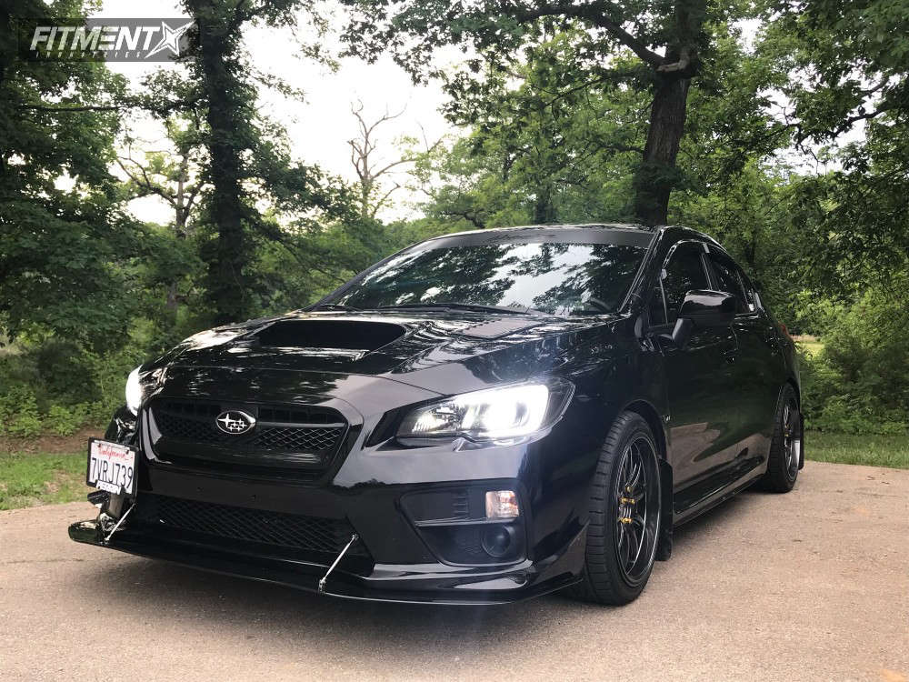 2017 Subaru WRX with 18x9 XXR 527d and Sumitomo 255x35 on Lowering ...