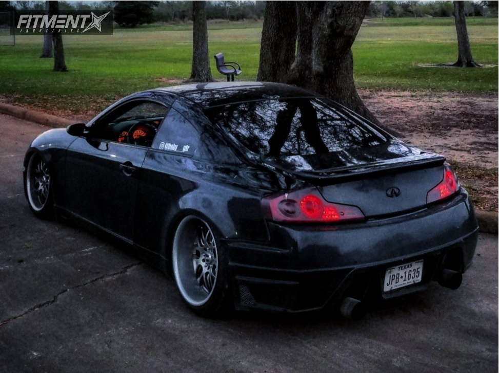 2007 INFINITI G35 with 20x9 XXR 526 and Firestone 255x35 on Air ...