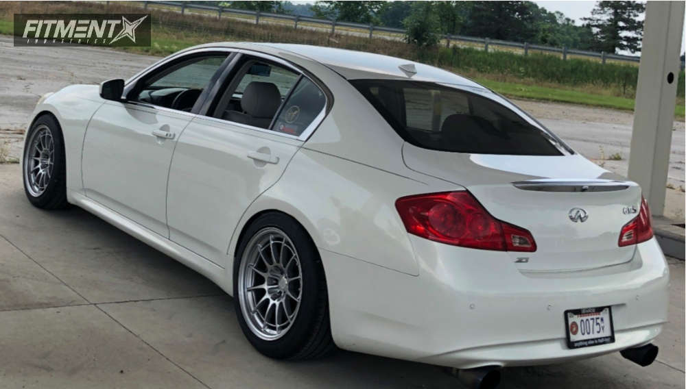 2010 INFINITI G37 Sport with 18x10.5 Enkei NT03M and Kumho 275x40 on ...