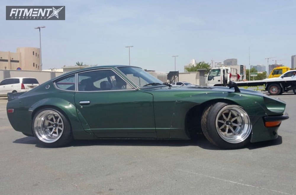 1978 Datsun 280Z with 16x11 Enkei Mosport and Bridgestone 225x50 on ...