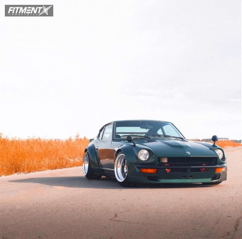 1978 Datsun 280Z with 16x11 Enkei Mosport and Bridgestone 225x50 on ...