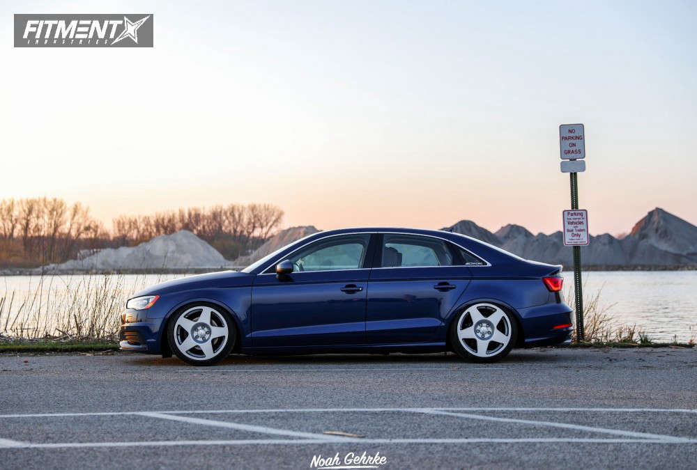 2015 Audi A3 Quattro with 18x9.5 Fifteen52 Tarmac and Nitto 225x40 on ...
