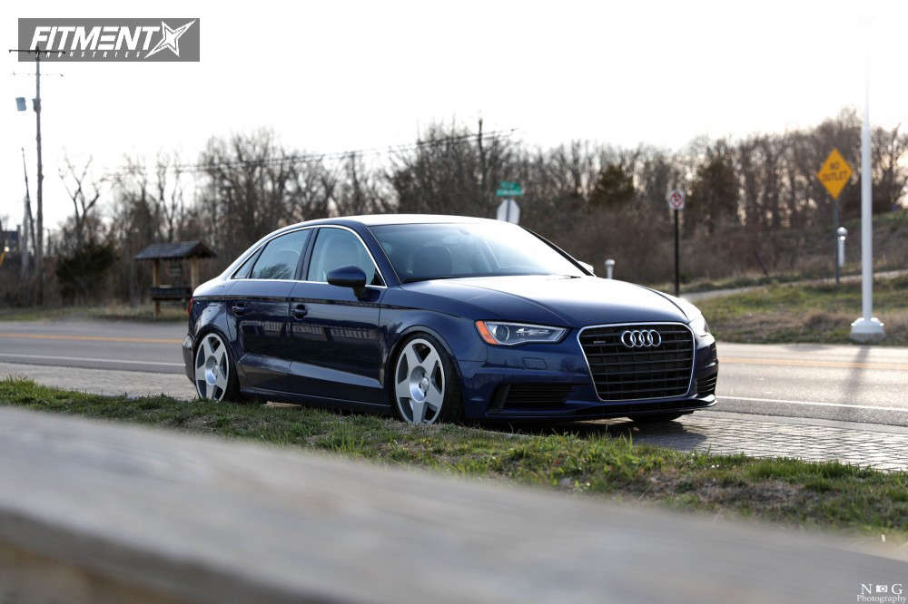 2015 Audi A3 Quattro with 18x9.5 Fifteen52 Tarmac and Nitto 225x40 on ...