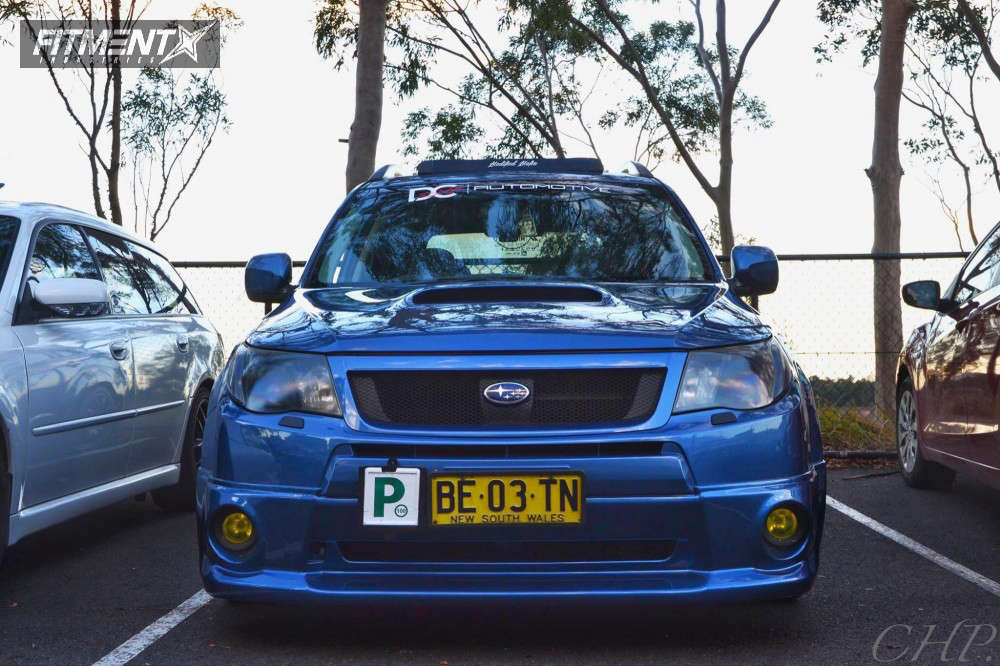 2010 Subaru Forester with 18x8.5 Rota G-force and Michelin 225x50 on ...