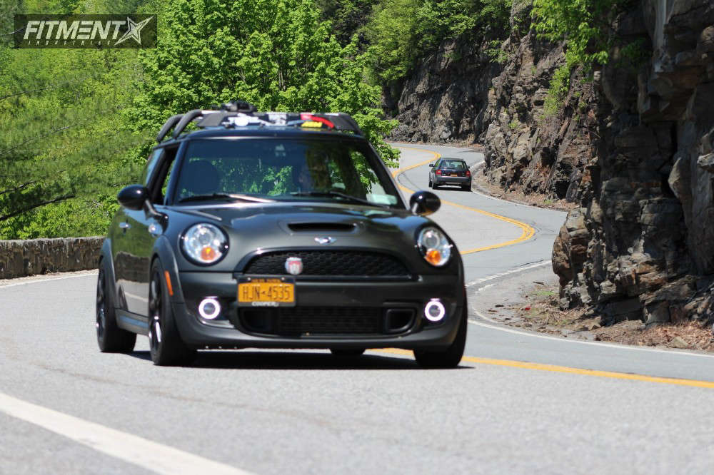 2011 Mini Cooper with 17x7 Sparco Assetto Gara and Michelin 215x45 on ...