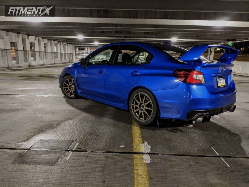 2017 Subaru WRX with 18x8 Method Mr501 and Cooper 245x40 on Stock ...